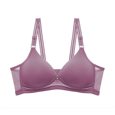Poiuytr Bras For Older Women Push Up Underwire Minimizer Bras Soft