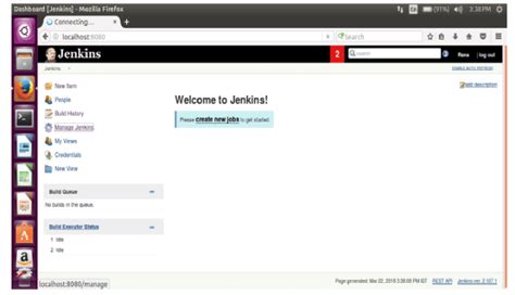 Jenkins Homepage In Jenkins Homepage Select The Maven Project And Download Scientific Diagram