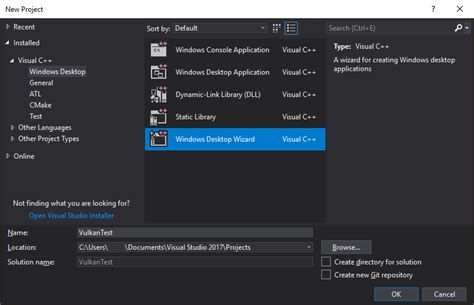 Development Environment Vulkan Tutorial