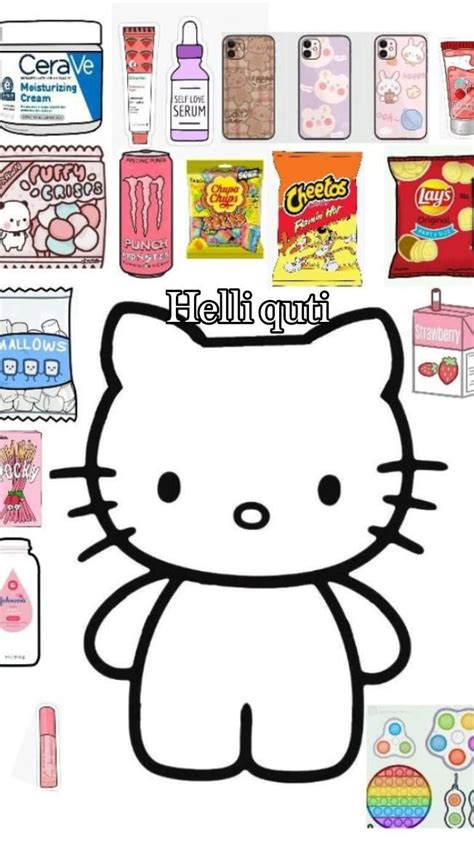 Helli Quti Hello Kitty Printables Hello Kitty Crafts Hello Kitty Coloring