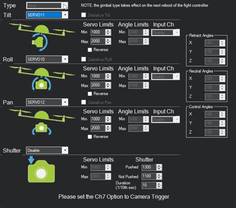 After Upgrading To Stable I Get Prearm Mount Not Healthy Copter ArduPilot Discourse