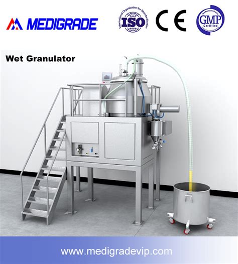 Gmp Approved High Speed Lab Scale Wet Granulation Machine Granulator And Wet Granulator
