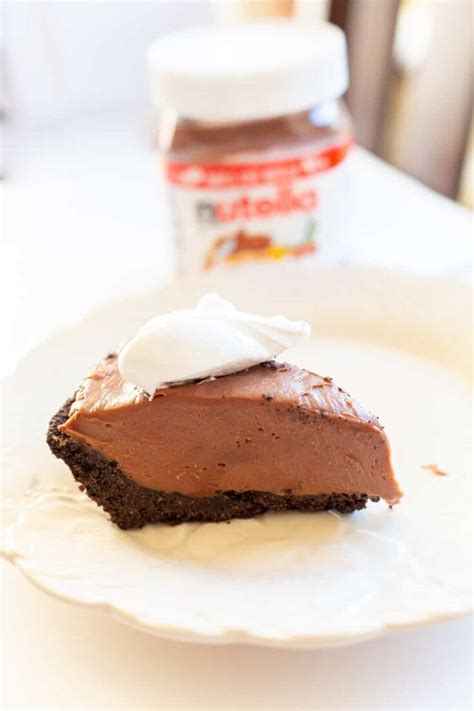 Simply Irresistible No Bake Nutella Cheesecake With Oreo Crust Saving