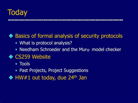 Ppt Security Analysis Of Network Protocols Powerpoint Presentation