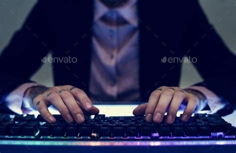 Hands With Tattoo Typing On A Keyboard Artofit