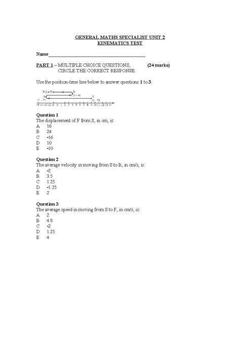 Specialist Maths Formula Sheet Specialist Mathematics Written