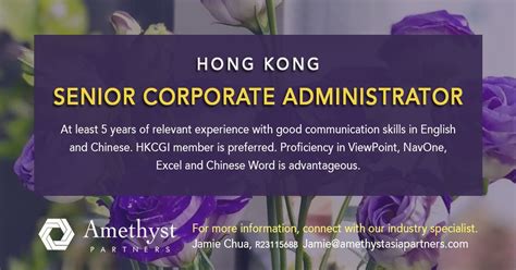 Amethyst Partners On Linkedin Corporateadministrator Administration