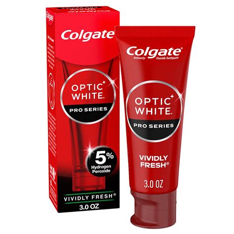 Colgate Optic White Pro Series Toothpaste With Hydrogen Peroxide