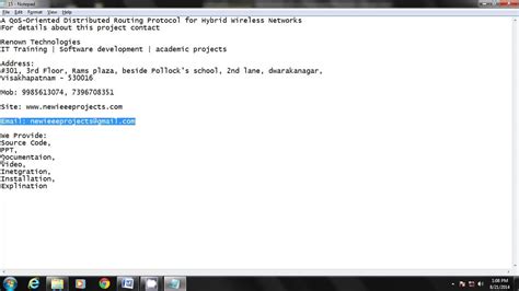 a qos oriented distributed routing protocol for hybrid wireless