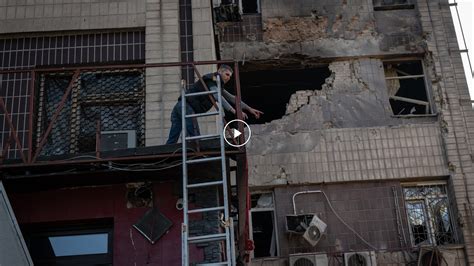 Russia Launches Largest Drone Attack on Kyiv Since War Began - The New ...