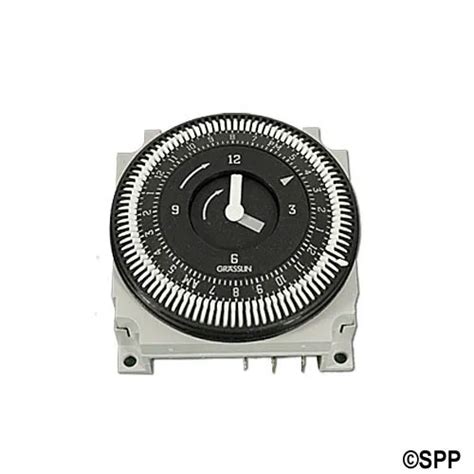 Time Clock Grasslin 24hr 120v