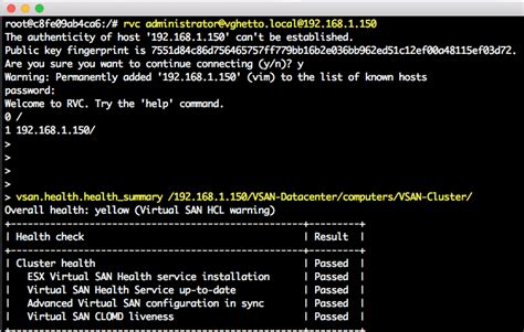 Docker Container For The Ruby Vsphere Console Rvc