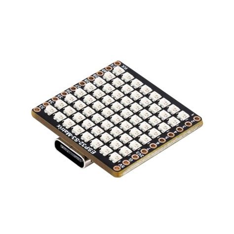 jual esp32 s3 development board onboard 8×8 rgb led matrix and