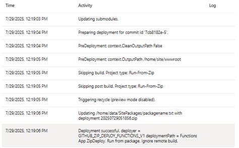 Azure Function Unrecognized Function After Cicd Deployment