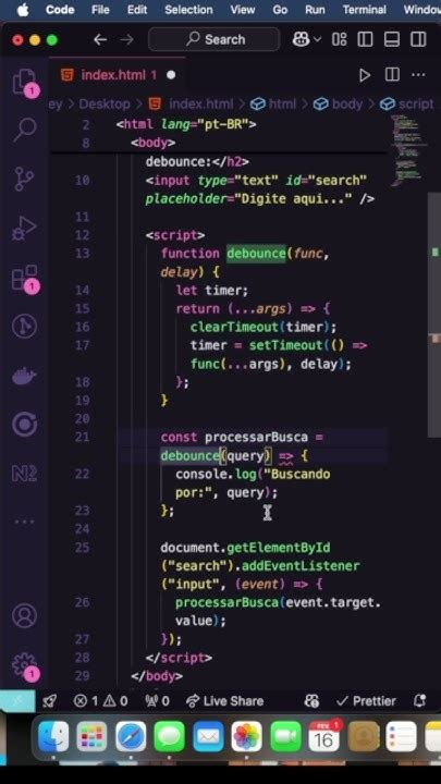 Aprenda Um Pouco Sobre Debounce Time No Javascript Javascript
