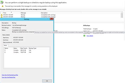 Solved Event Id 509 Ese Followed By Eventid 218 Mailbox Database Experienced A Performance