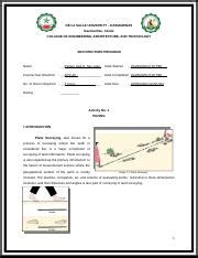 1_Pacing - SURVEYING 1 LAB(Elementary and Higher Surveying FIELD WORK ...