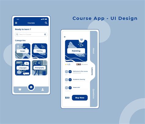 Course App Ui Design Behance