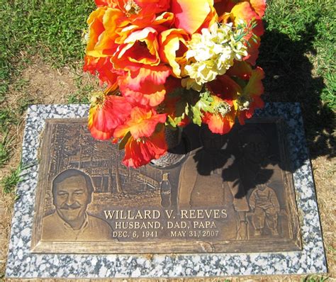 Willard Vernon Reeves 1941 2007 Find A Grave Memorial