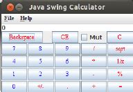 Original GUI Of Java Calculator Download Scientific Diagram