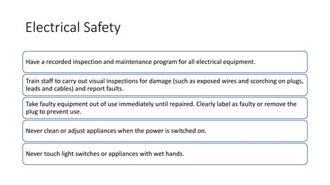 Electrical Safety In Healthcare Pptx