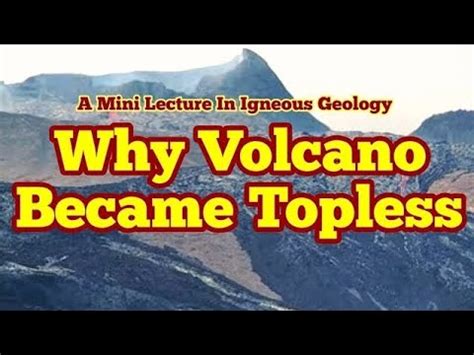 Why Volcano Became Topless A Mini Lecture In Igneous Geology Iceland Fagradalsfjall Volcano
