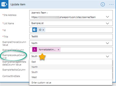 Microsoft Flow Update Sharepoint Columns Joanne C Klein