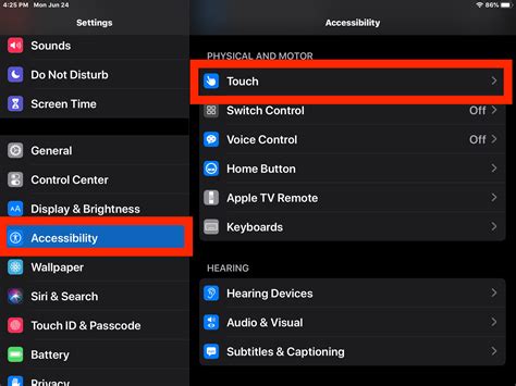 how to use a mouse with ipad via accessibility ipados 13