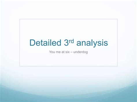 Detailed Anaysis 3 Edited Ppt