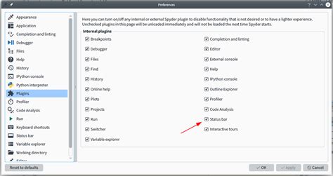 Feature Request Option To Hide The Status Bar · Issue 20917 · Spyder Idespyder · Github