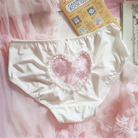 Japanese Sexy Panties Underwear Women Cute Lingerie Kawaii Heart Lace