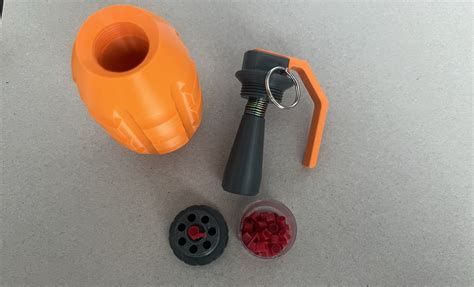 🔫 Airsoft Grenade・ Stl File For ・cults