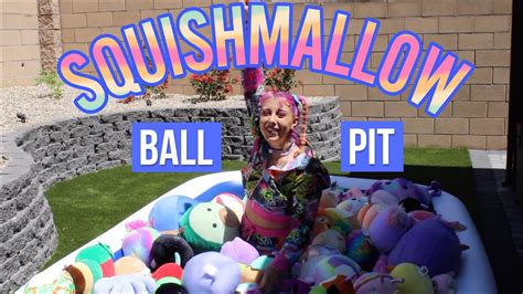 Making A Giant Squishmallow Ball Pit Youtube