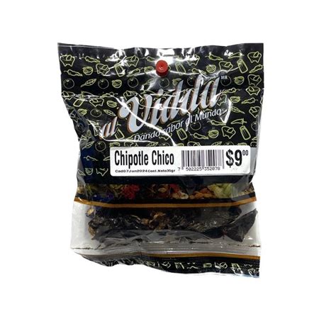 Chile Chipotle Chico 35gr Al Vidda Super Alfred