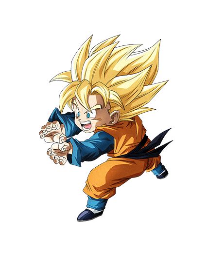 Super Saiyan Goten Dokkan Battle Render 7 By Princeofdbzgames On Deviantart