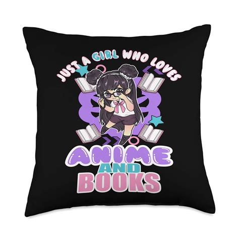 Anime Nerd Girl Reading