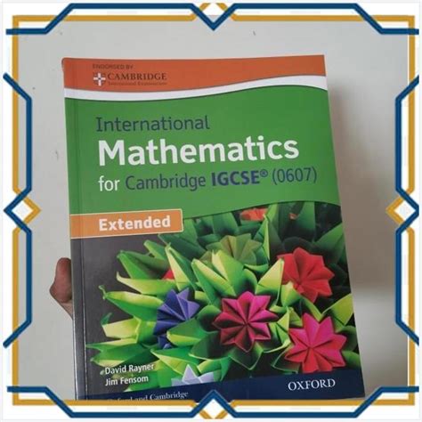 Jual International Mathematics For Cambridge Igcse Extended Shopee Indonesia