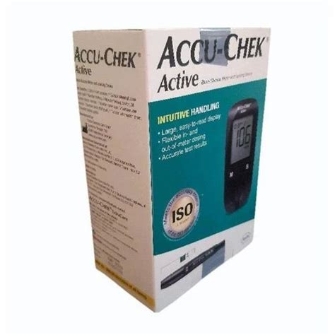 Accu Chek Active Glucometer Stripes And Machine At ₹ 820box In New Delhi