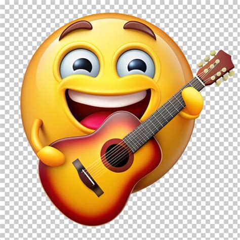 Smiley Face Playing Guitar Emoji Images Free Download On Freepik Smiley Face Playing Guitar Emoji Images Free Download On Freepik