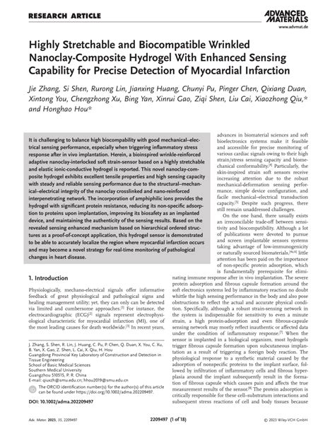 Highly Stretchable And Biocompatible Wrinkled Nanoclay‐composite