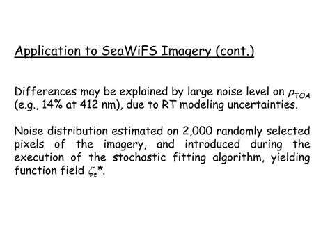 Ppt Atmospheric Correction Of Satellite Ocean Color Imagery