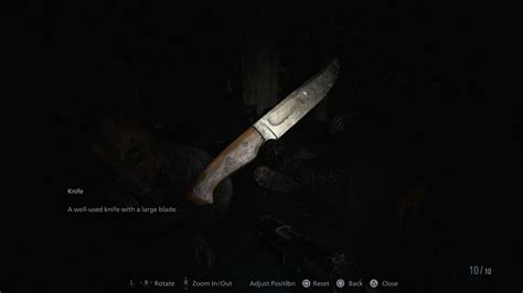 Resident Evil Village Weapons List Hold To Reset