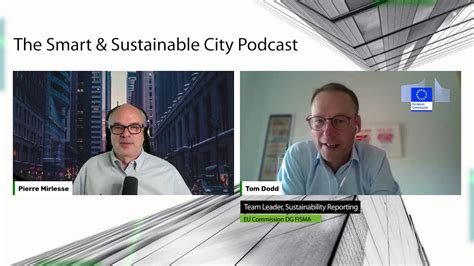 Tom Dodd Eu Commission Dg Fisma Interview On Sustainability Youtube
