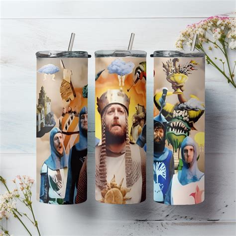 Monty Python The Holy Grail 20oz Stainless Steel Tumbler With Lid And