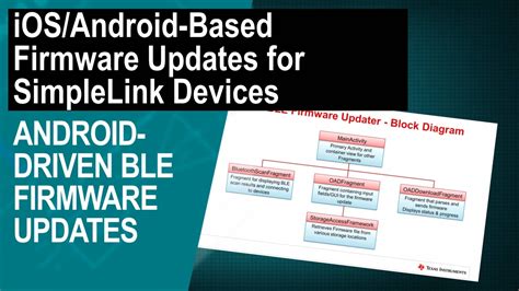 Android Driven Ble Firmware Updates For Simplelink Platforms Video