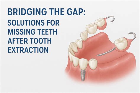 Options To Replace Missing Teeth After Extraction
