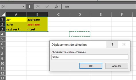 Xl 365 Récupération De La Sélection Par La Souris Macros Et Vba Excel