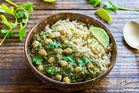 Chickpea And Spinach Curry Recipe Dirty Dishes Messy Kisses