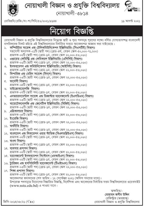 Faculty Member NSTU The Business Standard