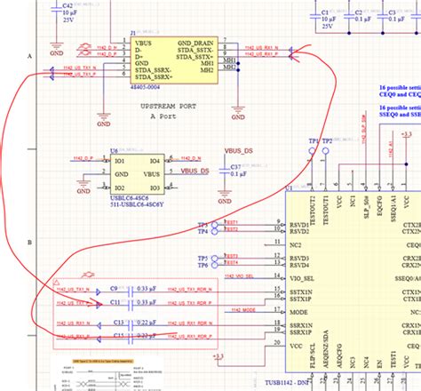 Tusb1142 Tusb1142 Connection With Usb A 30 Interface Forum